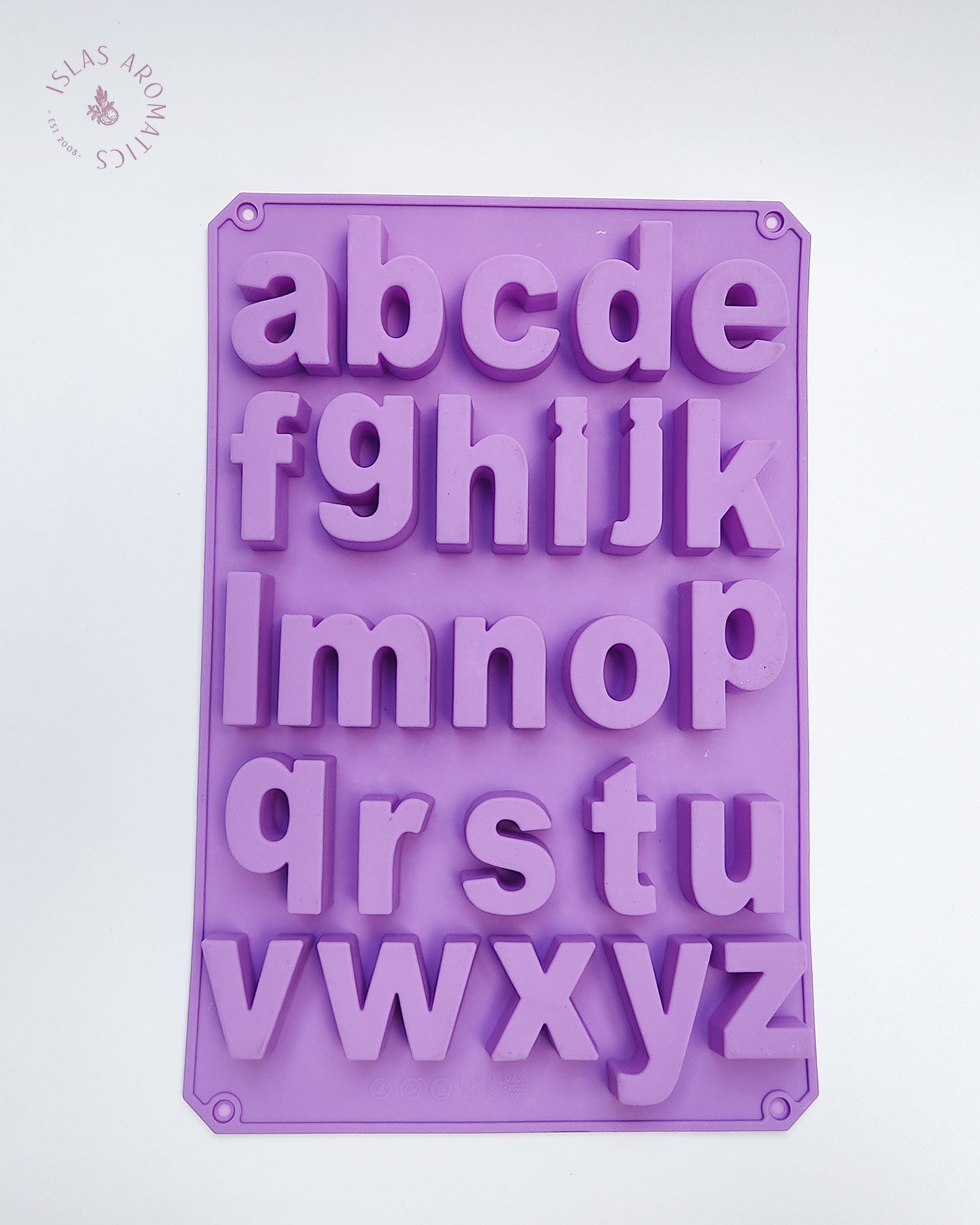 Alphabet Silicone Mold | Letter Molds | ISLAS Aromatics – Islas Aromatics